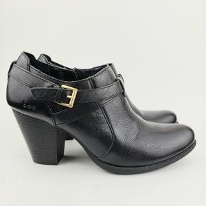 b.o.c. | Shoes | Boc Born Concept Heeled Ankle Booties 95 M | Poshmark